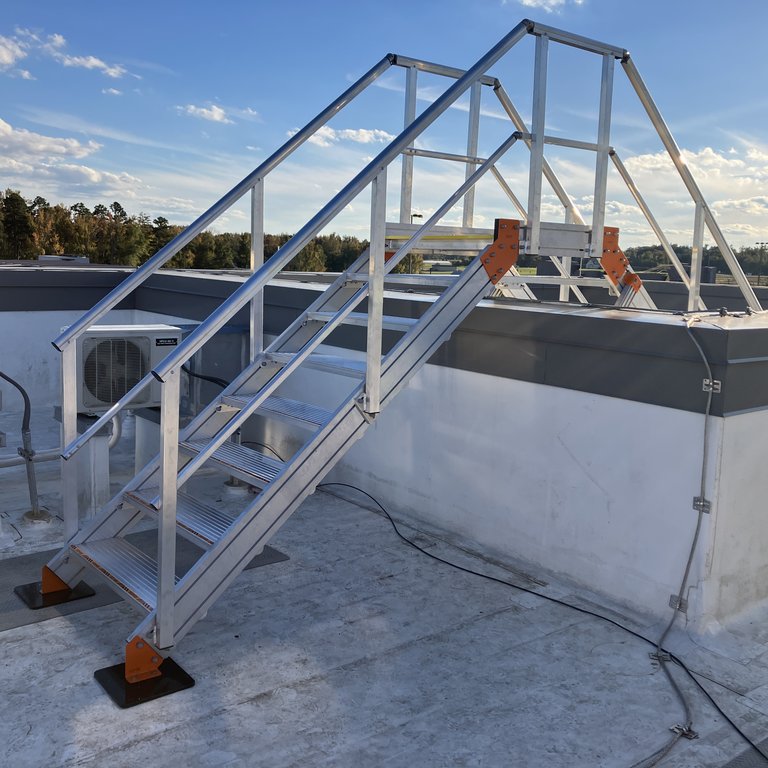 Aluminum stair bridges | Kattsafe