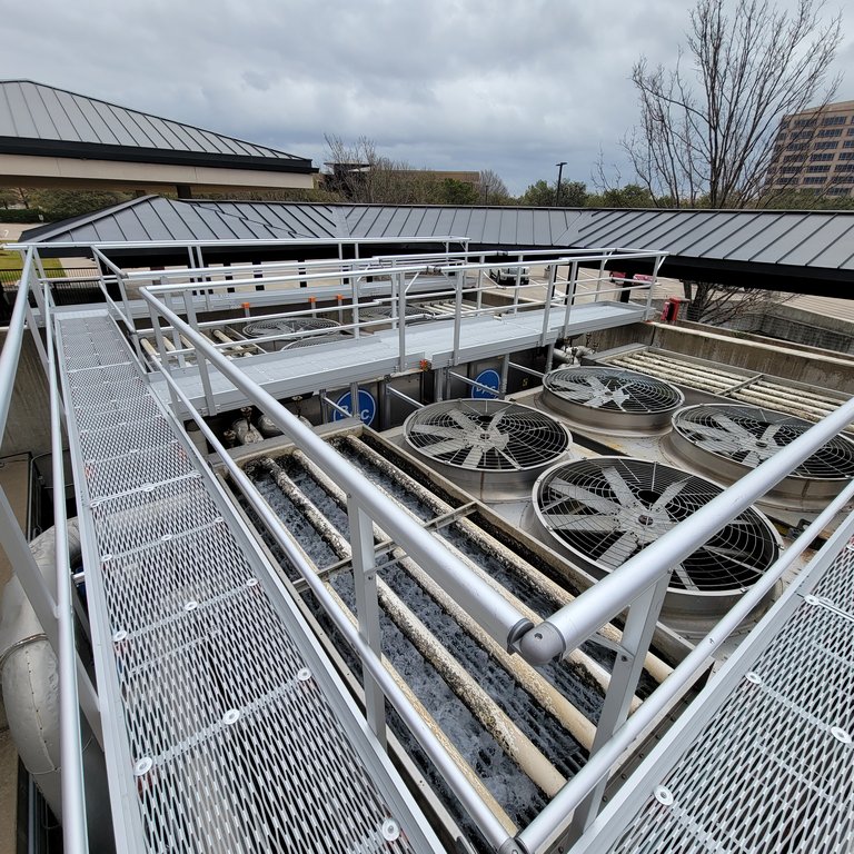 Aluminum Rooftop Walkway | Kattsafe