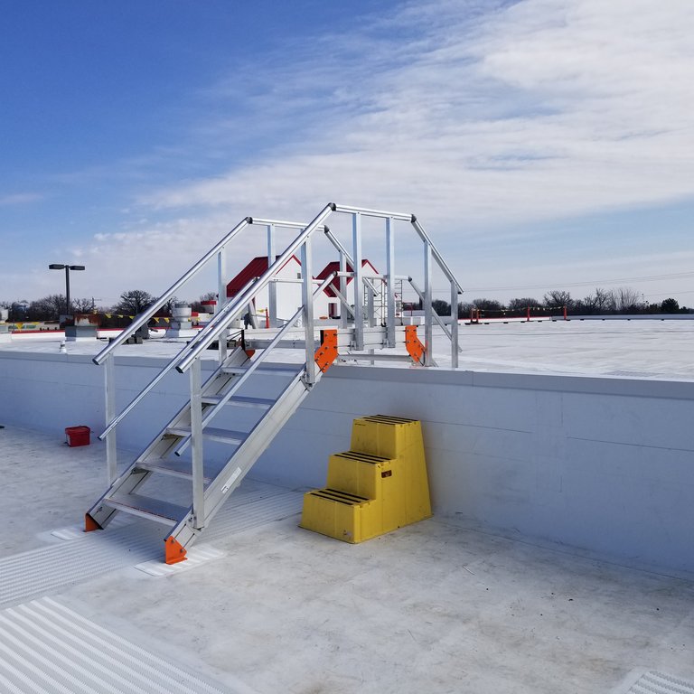 Aluminum stair bridges | Kattsafe