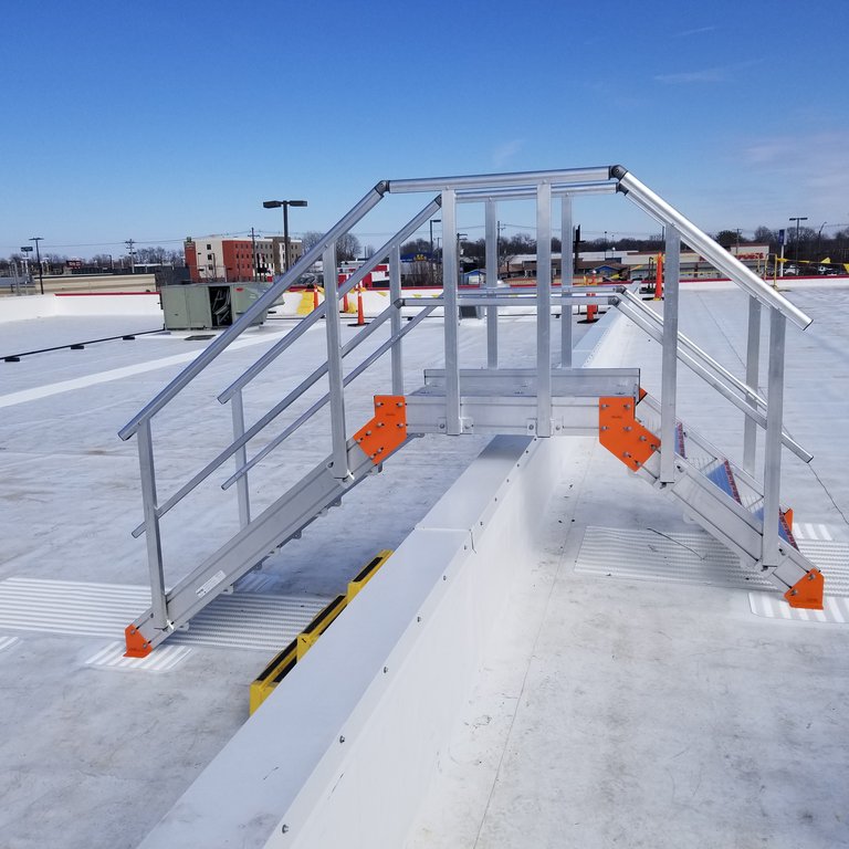 Aluminum stair bridges | Kattsafe