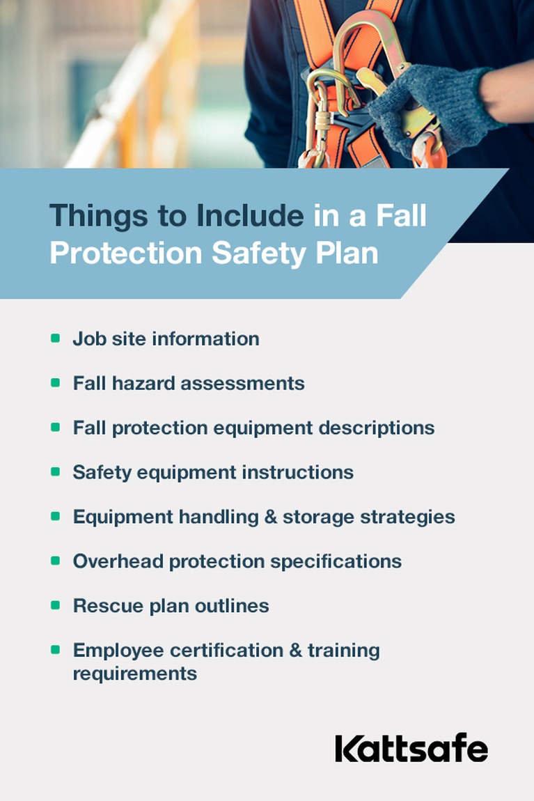 How to Set Up a Fall Protection Safety Plan - Kattsafe