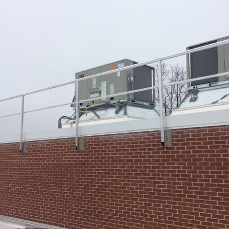 GR33 External Wall Mount Guardrail | Kattsafe