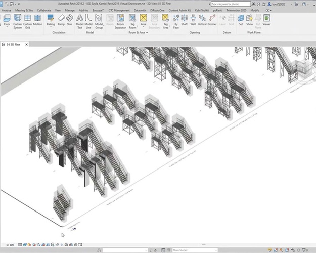 Modular access systems Revit files | Kattsafe