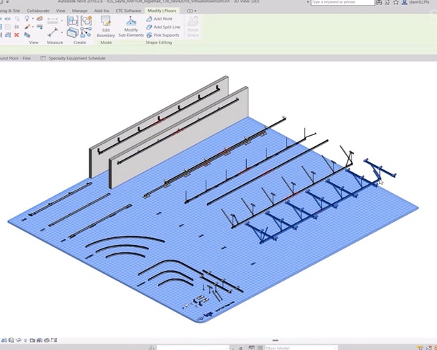 Rigid rail Revit files | Kattsafe