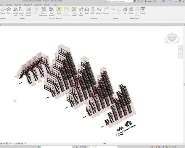 Step ladders & bridges Revit files | Kattsafe