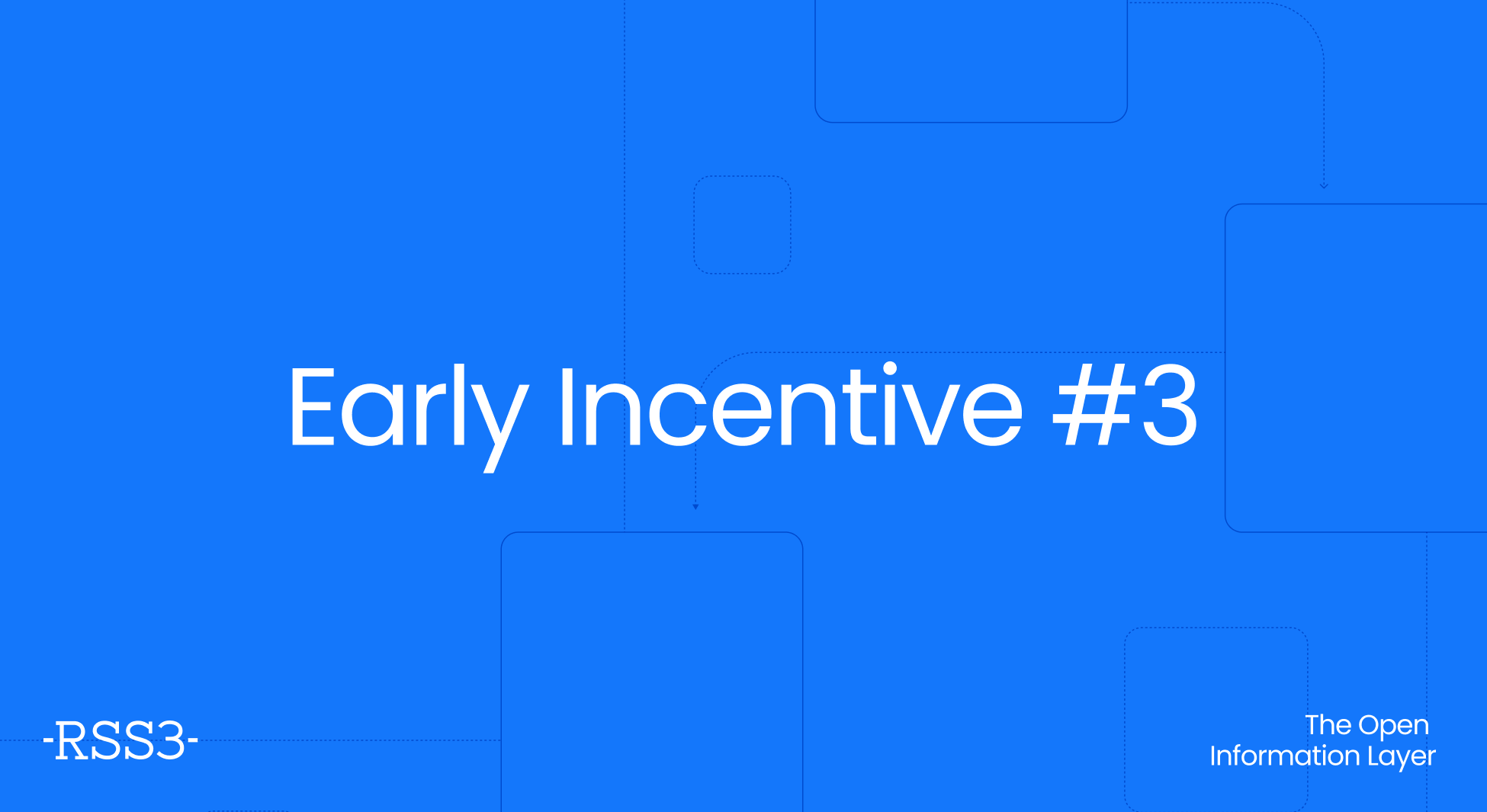 $RSS3 Early Incentives #3