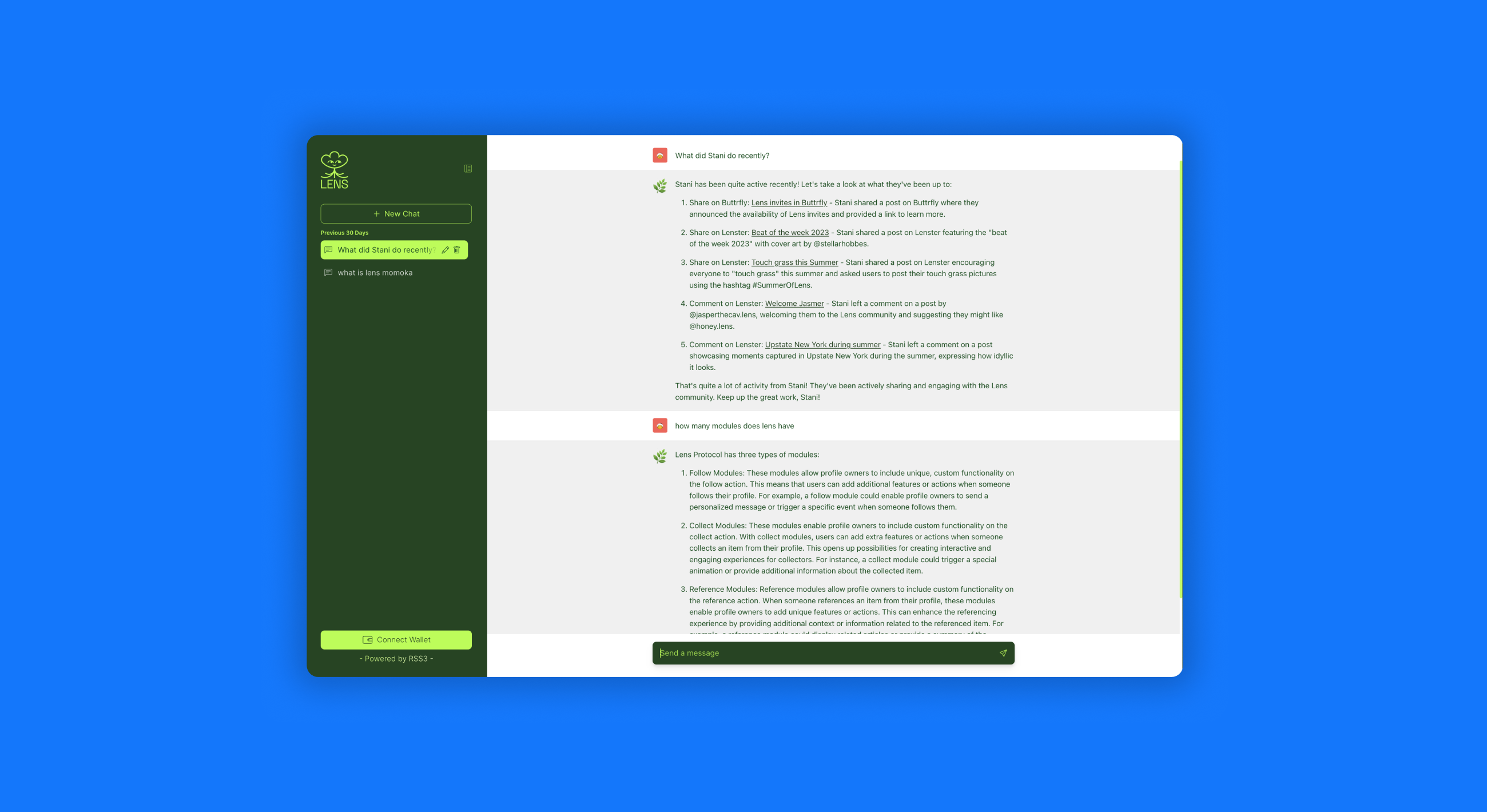 Lens.Copilot.xyz - The AI Copilot for Lens