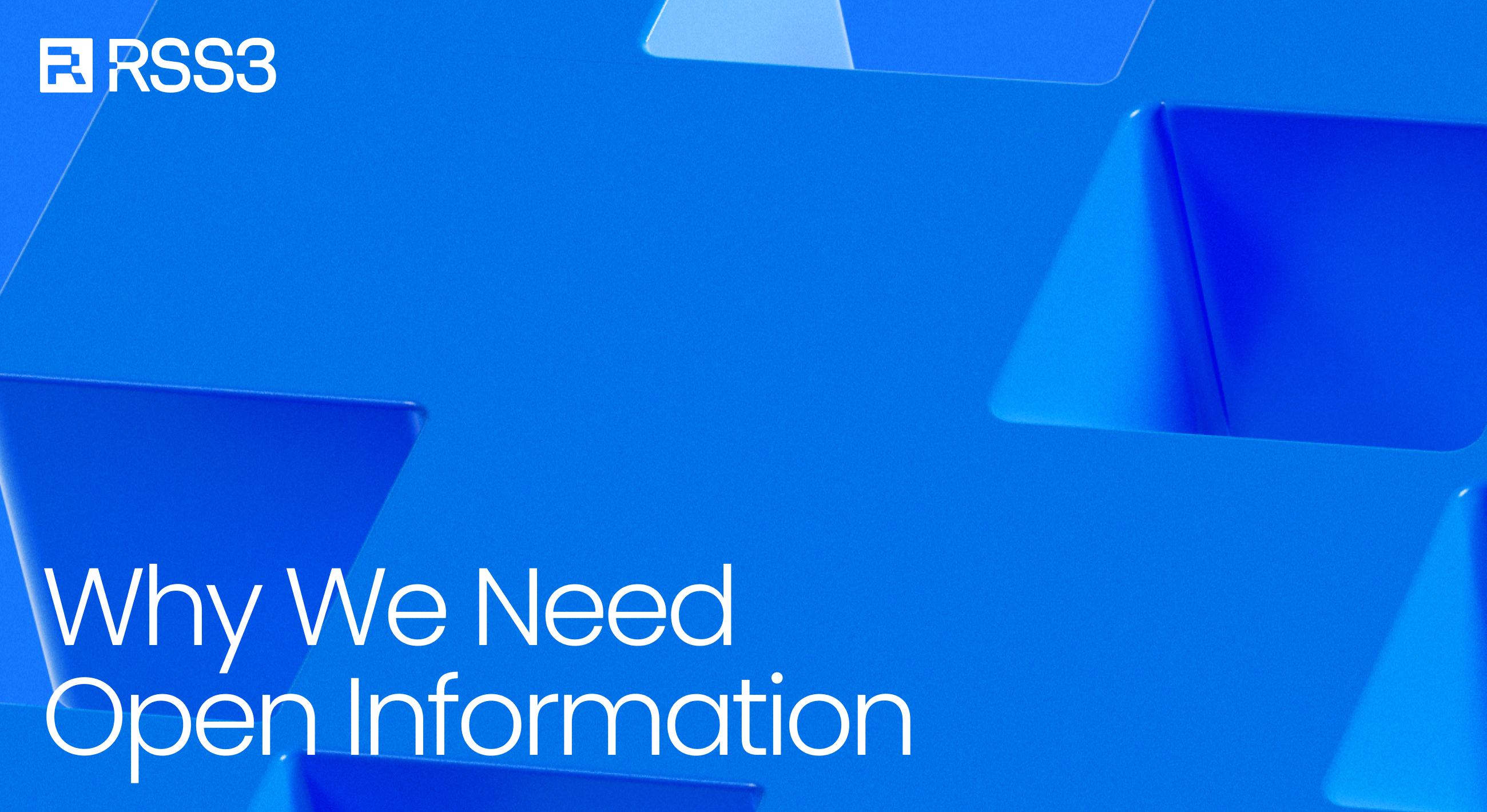 Why We Need Open Information