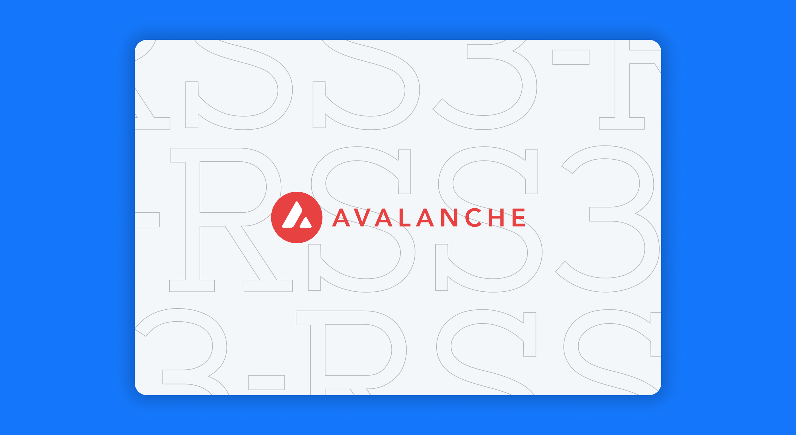 Welcoming Avalanche - The Future-Proof Blockchain Built to Scale