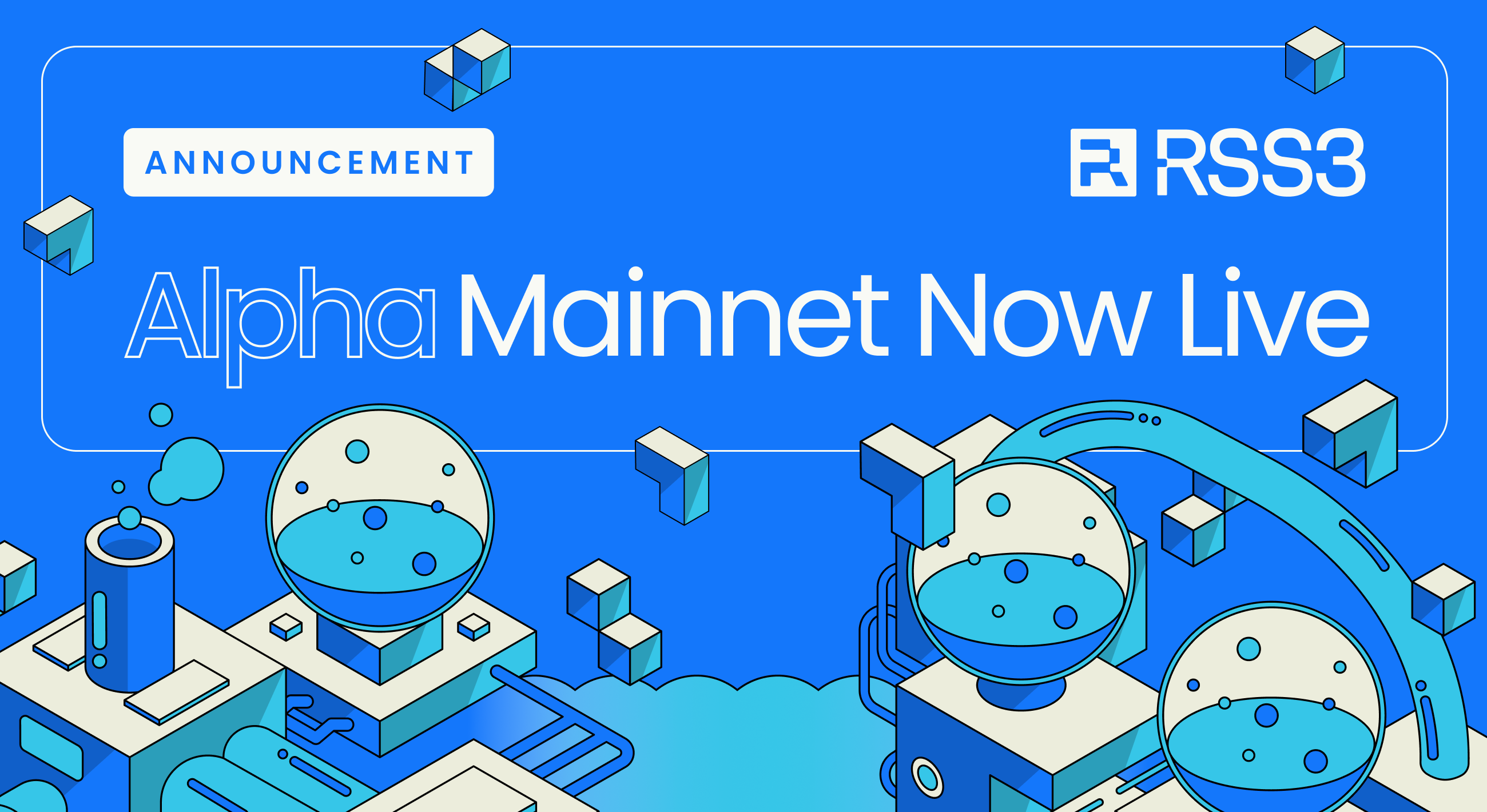 Introducing RSS3 Alpha Mainnet