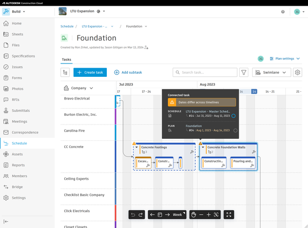 Institutional Construction | Autodesk Construction Cloud