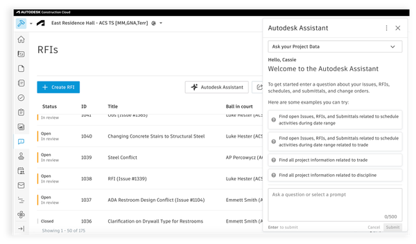 Simple Construction Project Management Software | Autodesk Build
