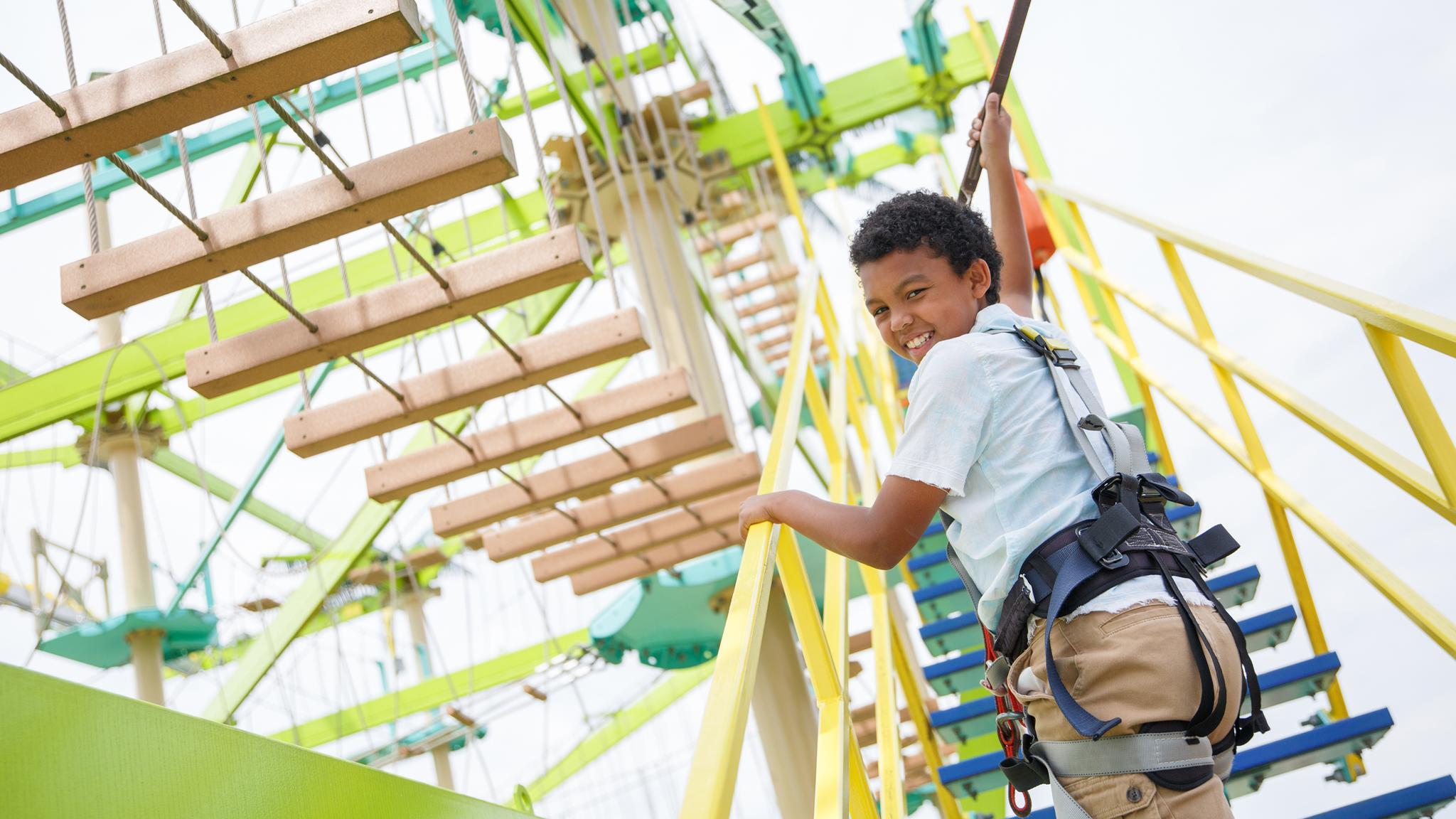 Sky Trail Explorer Ropes Course at The Island in Pigeon Forge | The ...