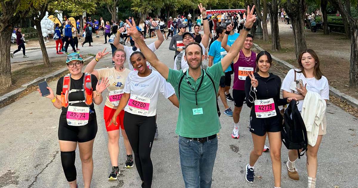 Experience Running the Athens Marathon | EF Ultimate Break