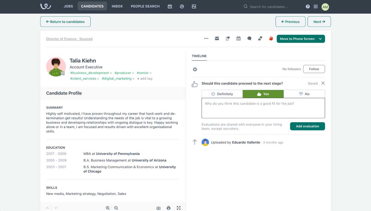 Simplify and Manage Hiring