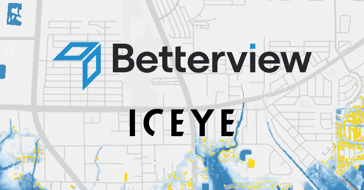 Betterview Announces Partnership with Iceye | Nearmap