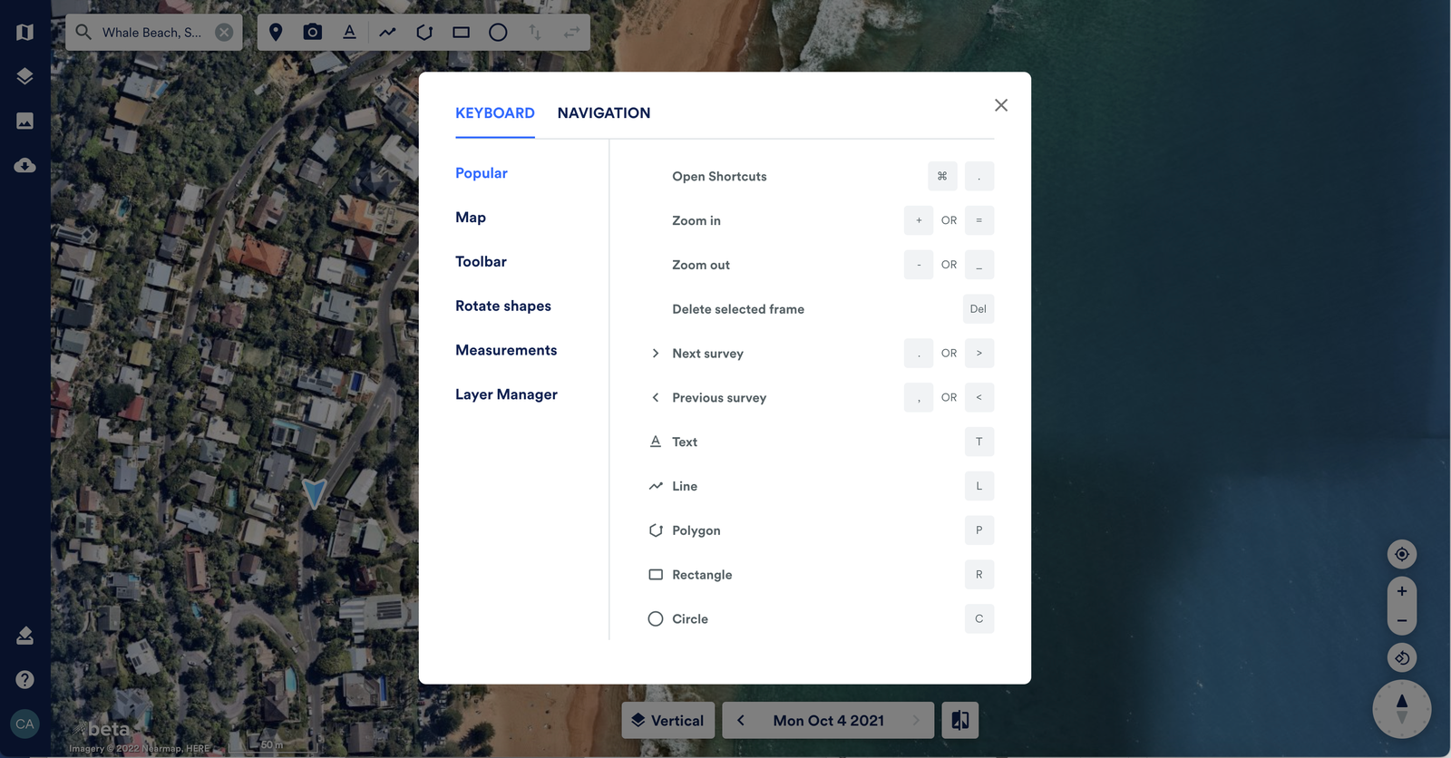 Enhanced tools for more efficiency in MapBrowser | Nearmap NZ