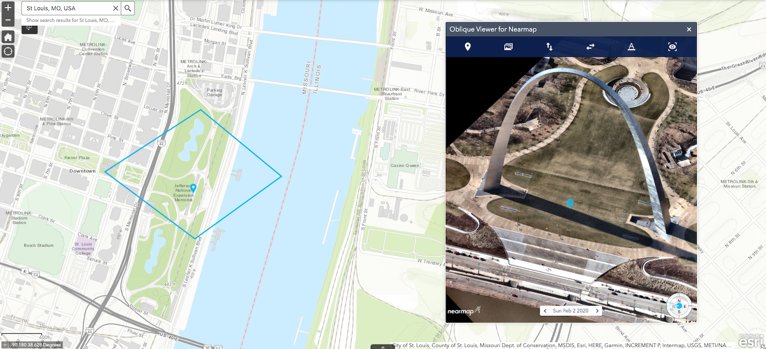 Maximize mapping with Nearmap Oblique for ArcGIS | Nearmap US