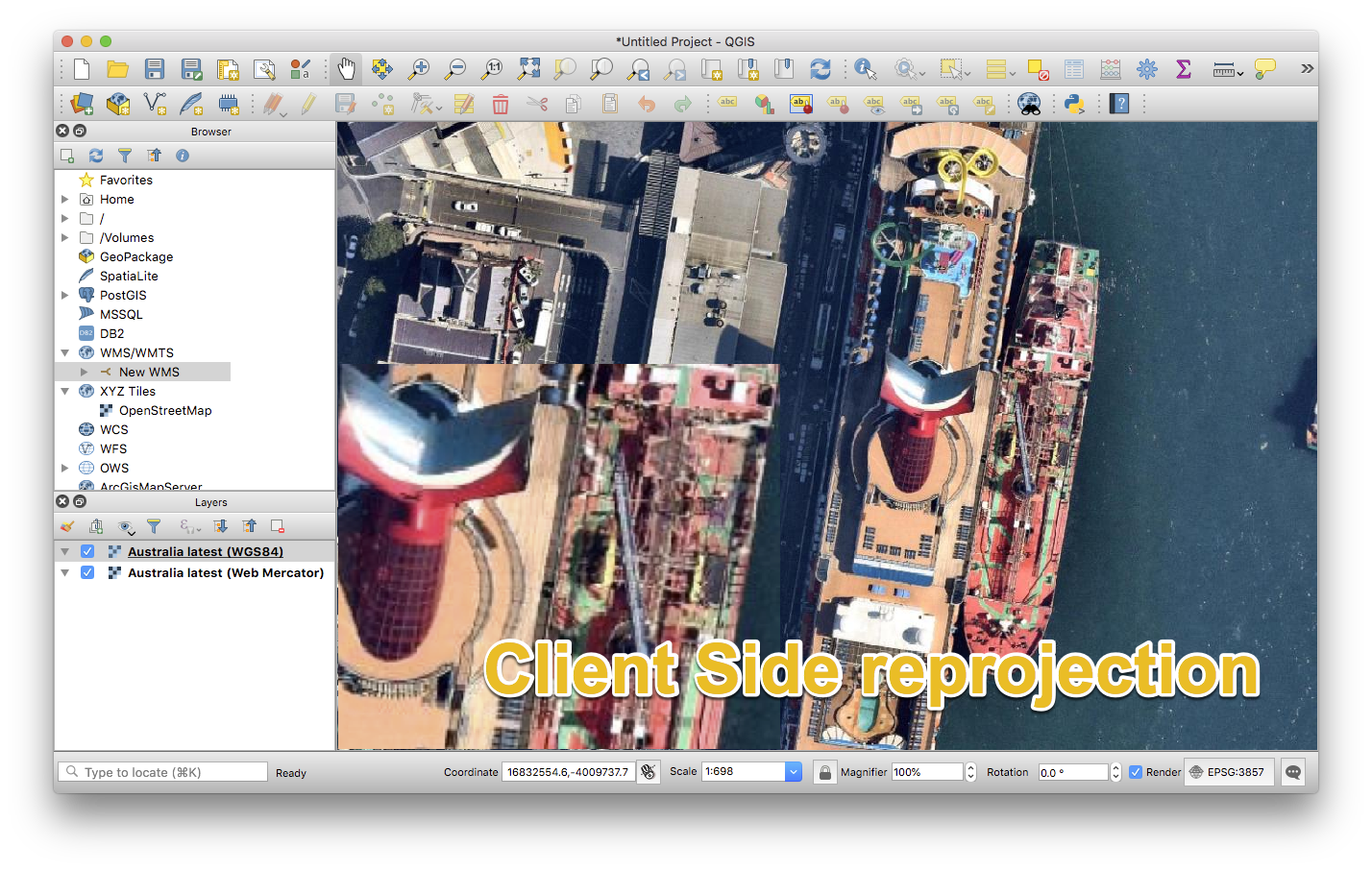 Nearmap WMS adds capability with GDA2020 | Nearmap AU