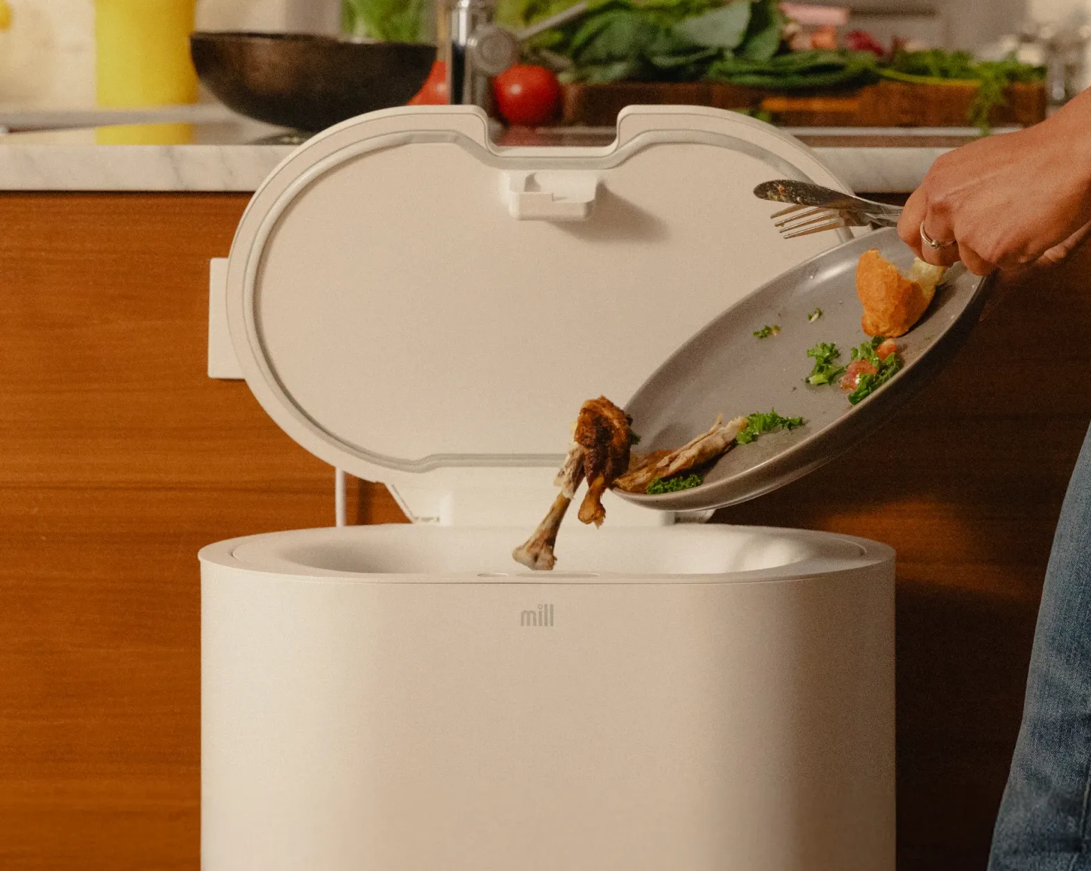 Mill: never waste food again