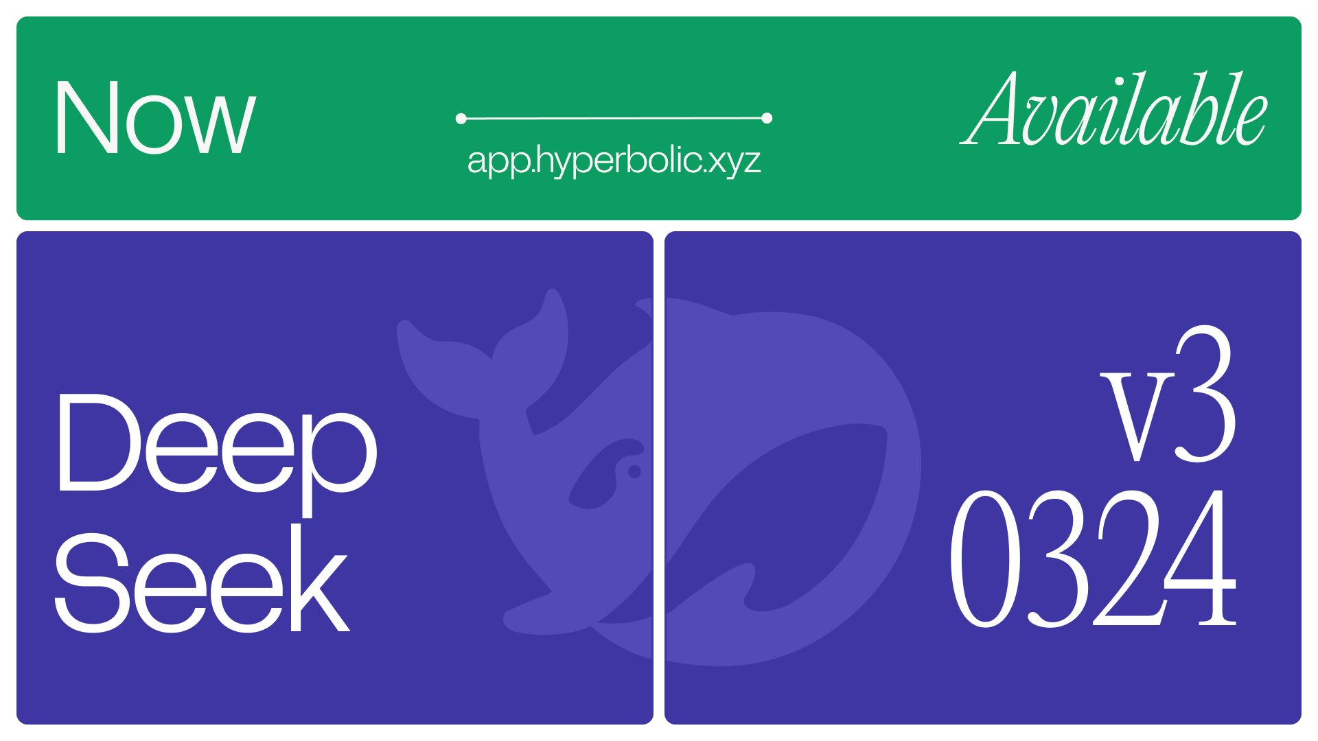 DeepSeek-V3-0324 Now Live on Hyperbolic