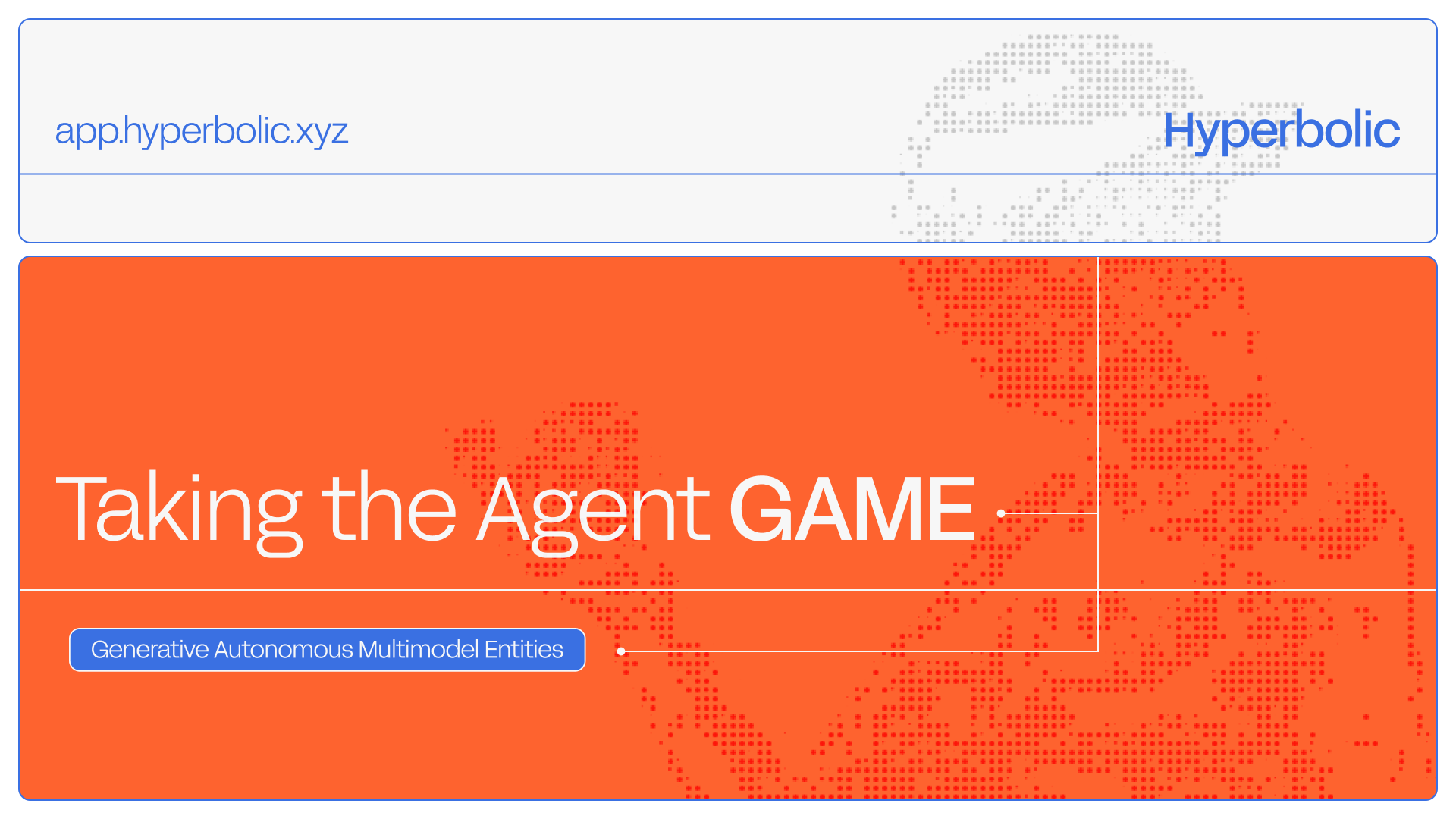 Taking the Agent GAME Hyperbolic