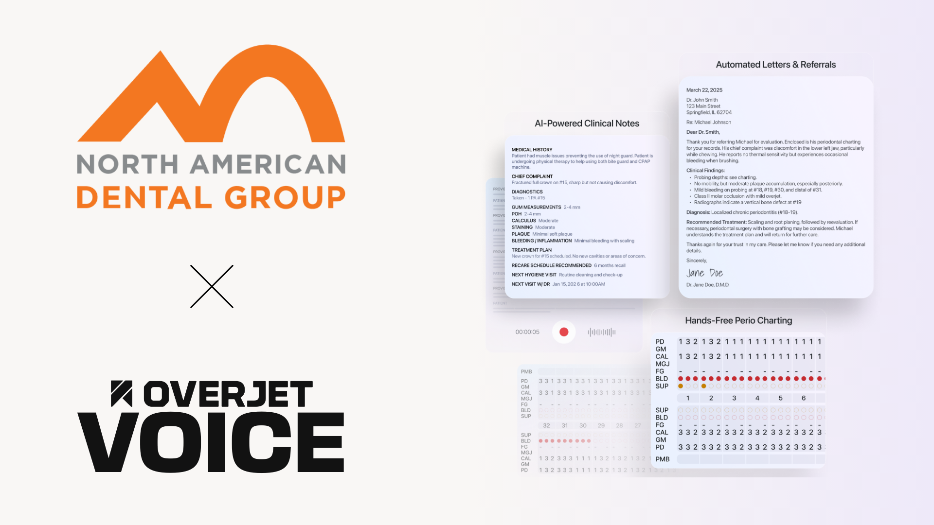 North American Dental Group to Implement Overjet Voice Across 216 Locations