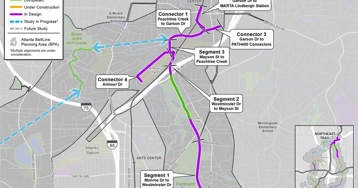 Northeast Trail (North)- Segment 3 and Connector Trails | Beltline