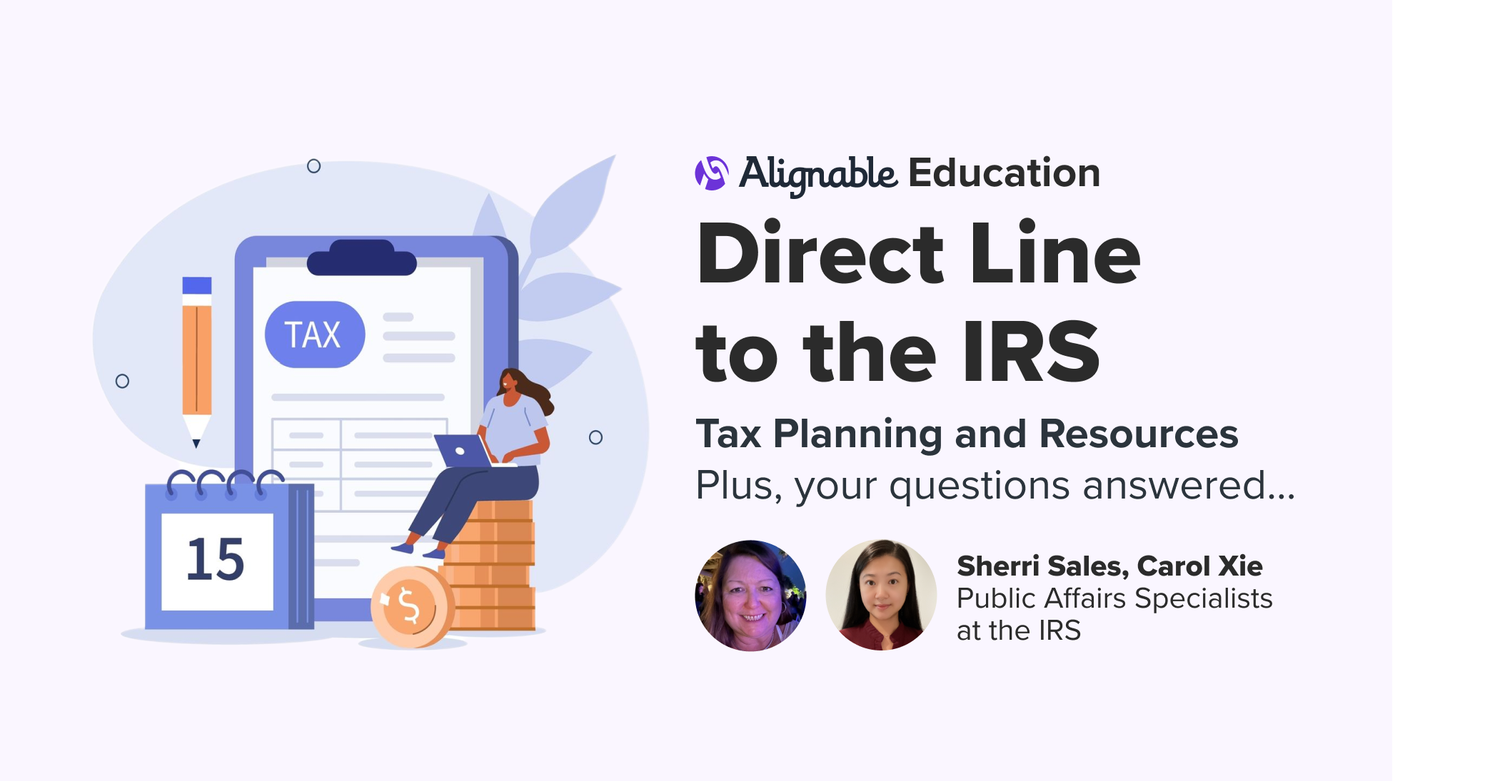 Alignable Learn - Direct Line to the IRS