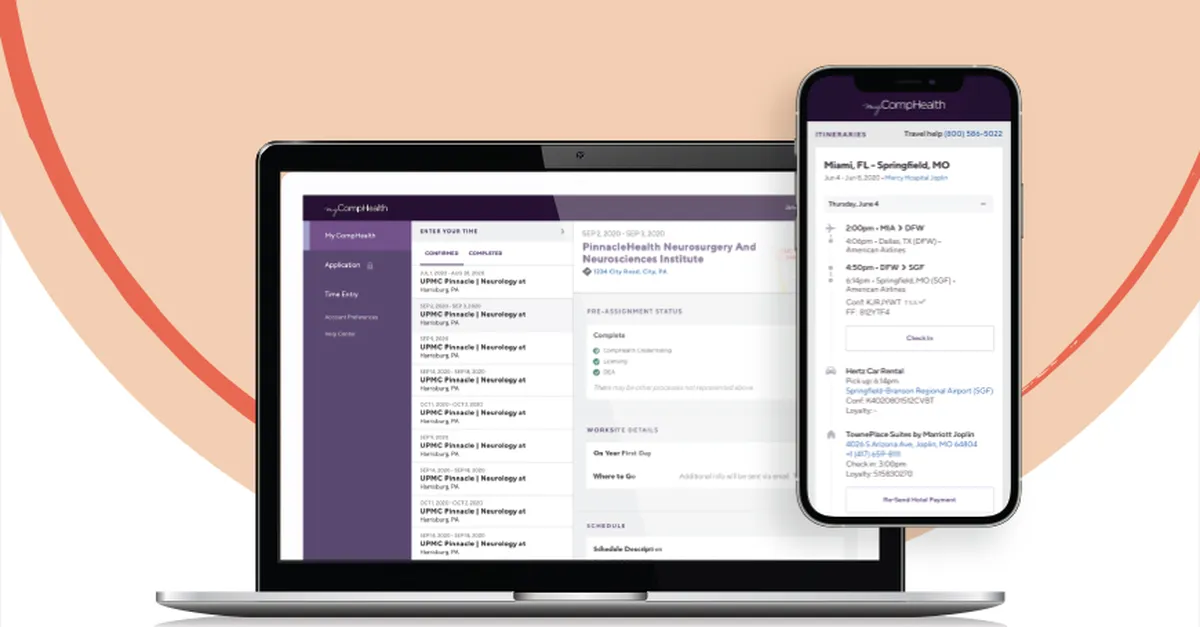 MyCompHealth online portal and digital app FAQ
