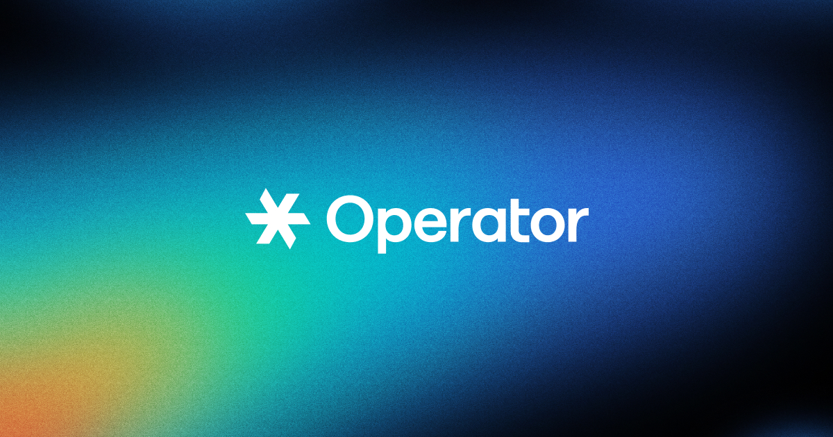 Operator - We'll connect you.