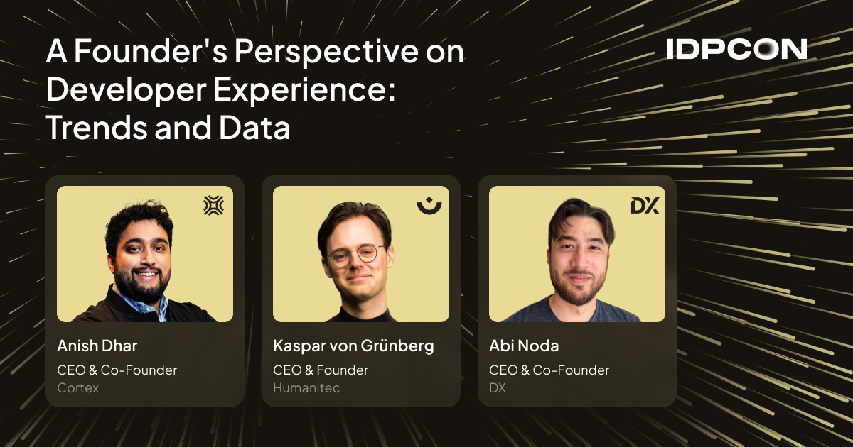 A Founder's Perspective on Developer Experience: Trends and Data | Cortex