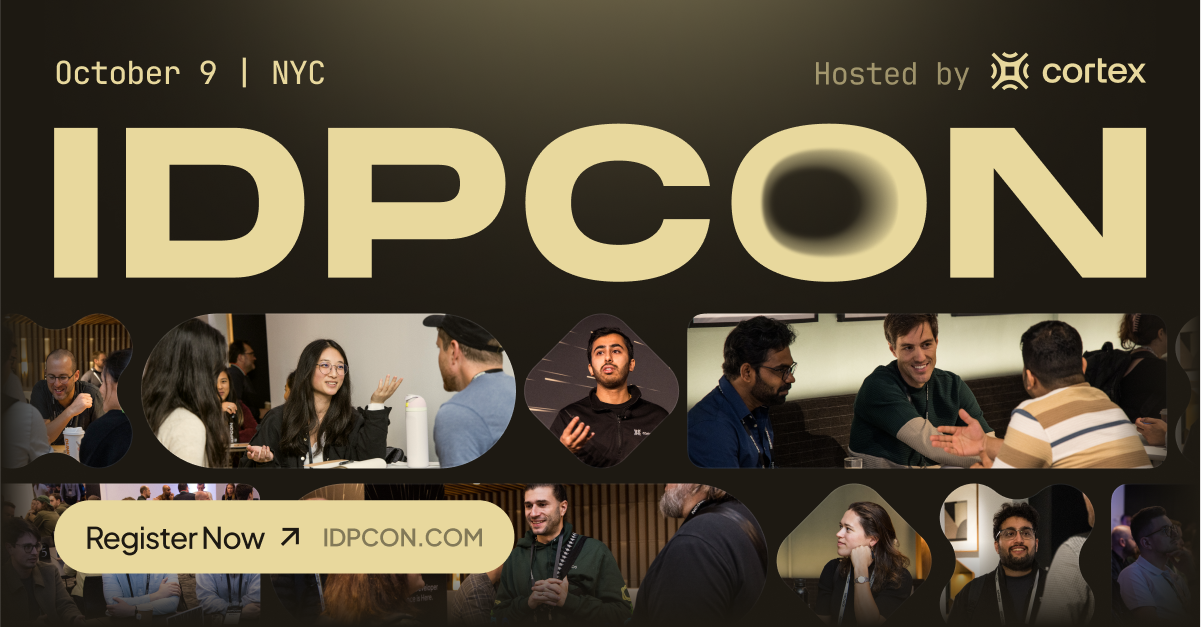 Engineering & Platform Leaders: Why Attend IDPCON (even if you’re planning an IDP) | Cortex
