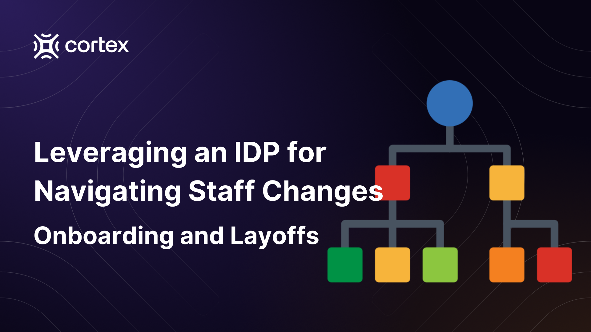 Leveraging an IDP for Navigating Staff Changes: Onboarding and Layoffs | Cortex
