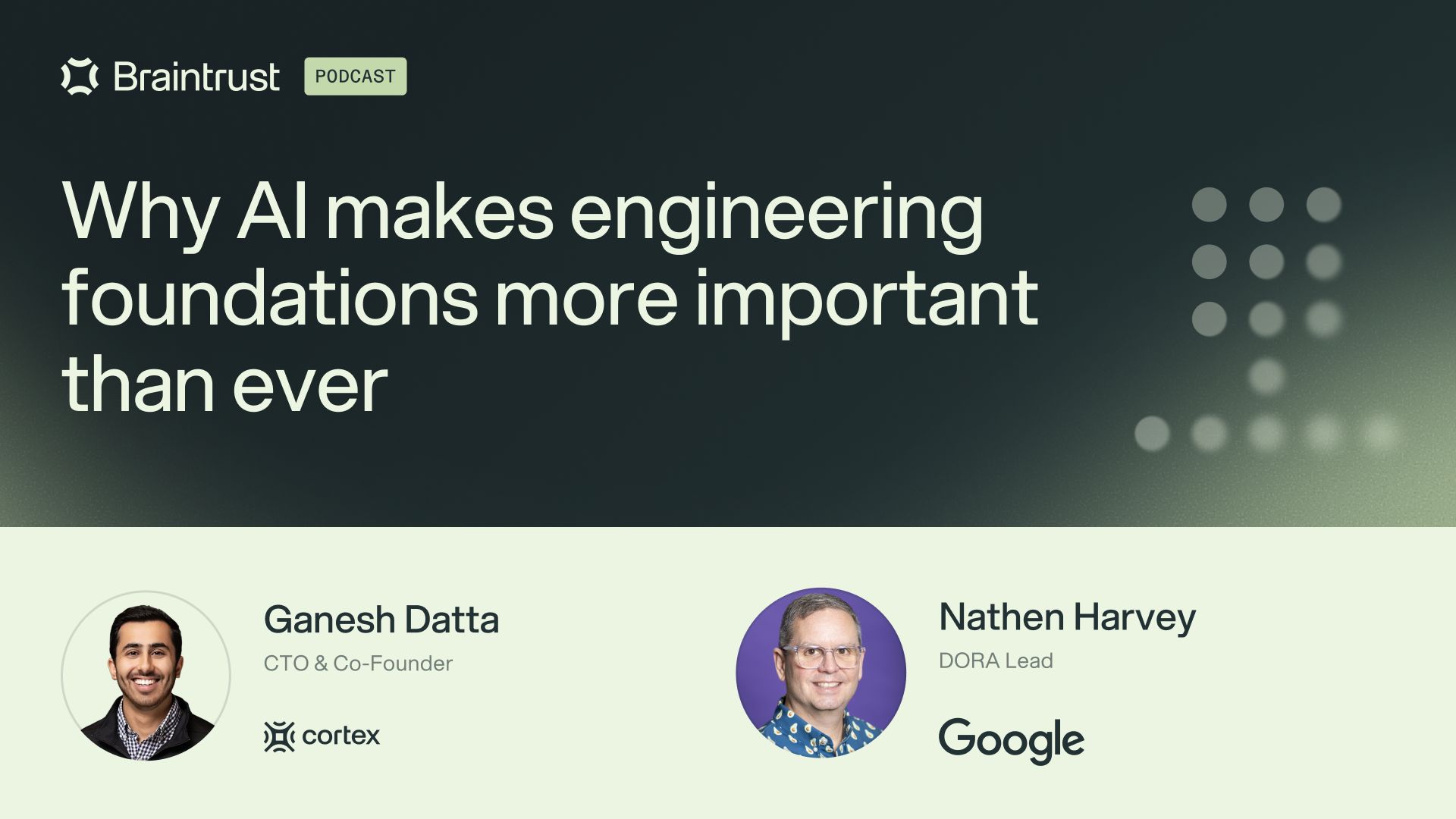 Why AI Makes Engineering Foundations More Important Than Ever - Podcast ...