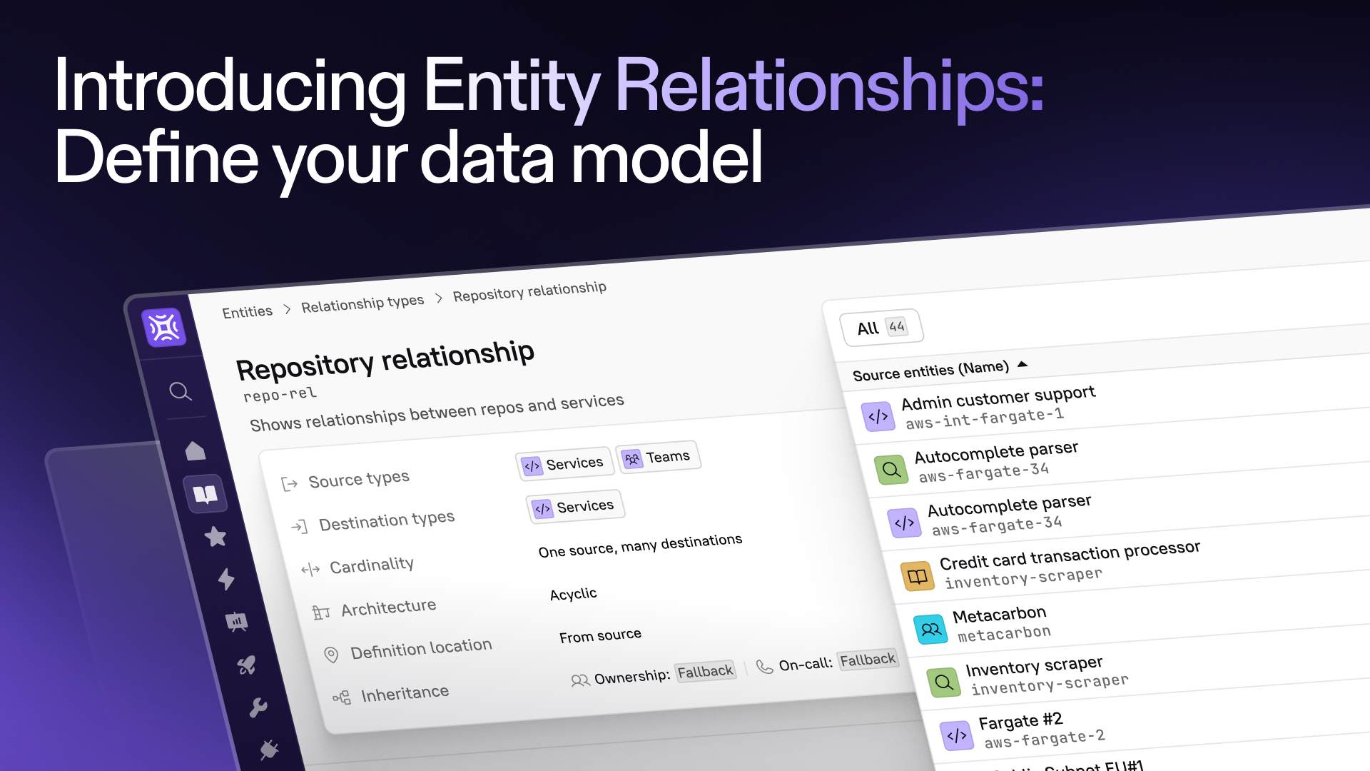 Introducing Entity Relationships: Define your data model | Cortex