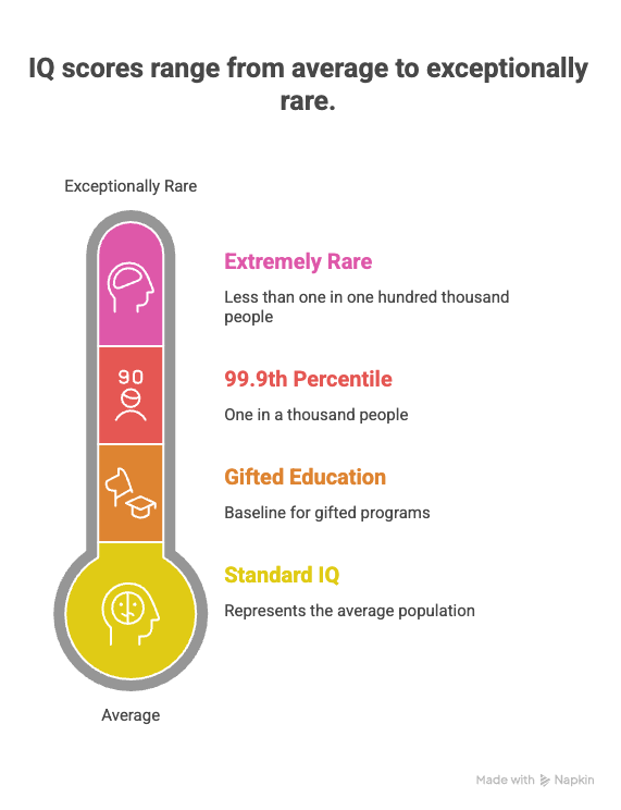 What Does Iq Percentile Mean