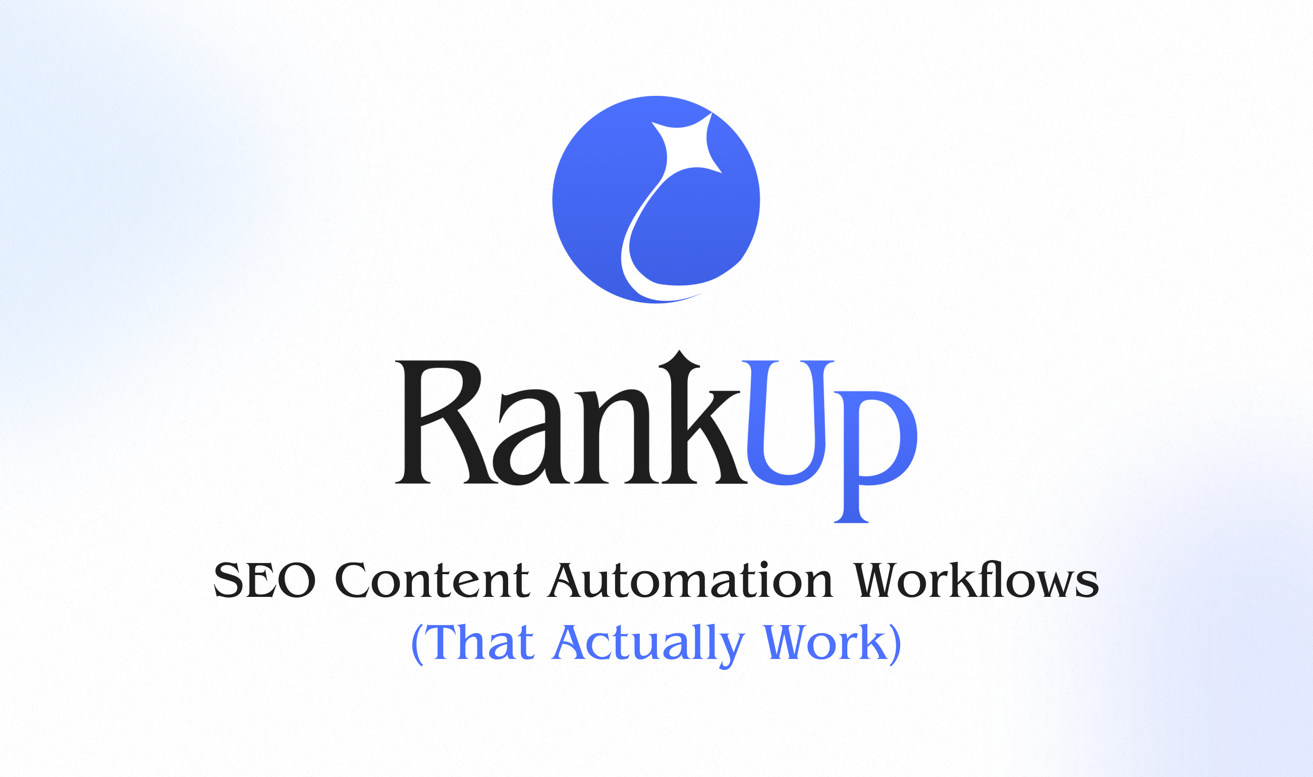 RankUp | Your AI SEO Team