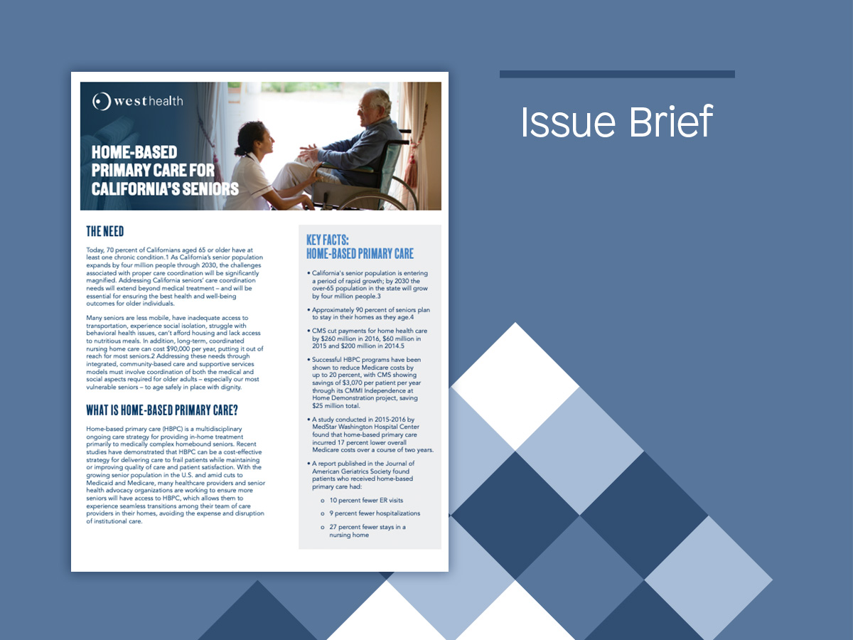 Home-Based Primary Care for California’s Seniors | West Health Mosaic