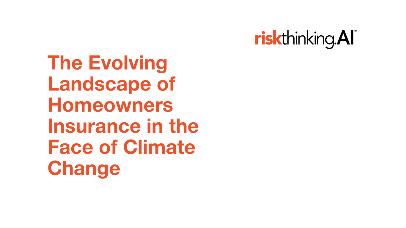 The Evolving Landscape of Homeowners Insurance in the Face of Climate ...