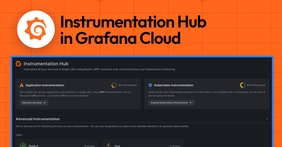 Instrumentation Hub: a guided, scalable way to roll out observability ...