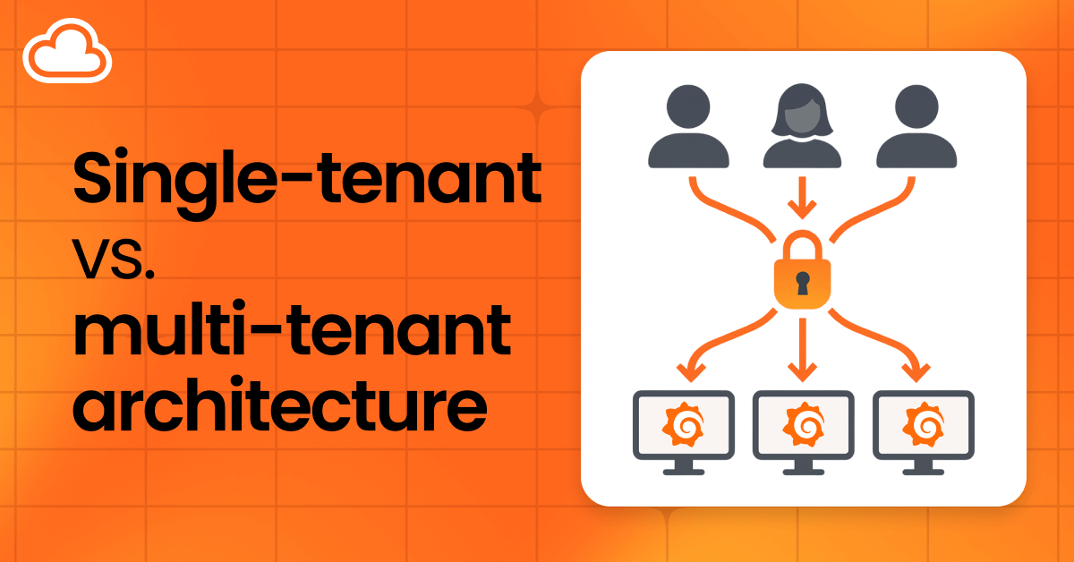 Single-tenant vs. multi-tenant architecture with Grafana Cloud: A guide ...