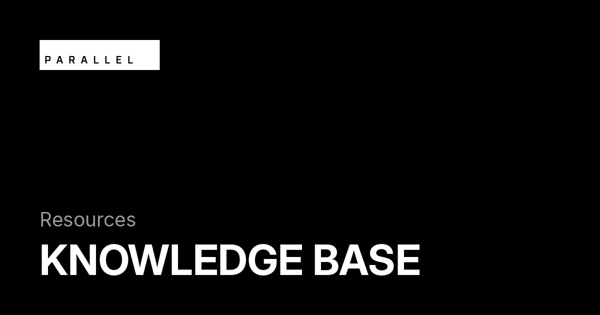 Knowledge Base | Parallel Fluidics